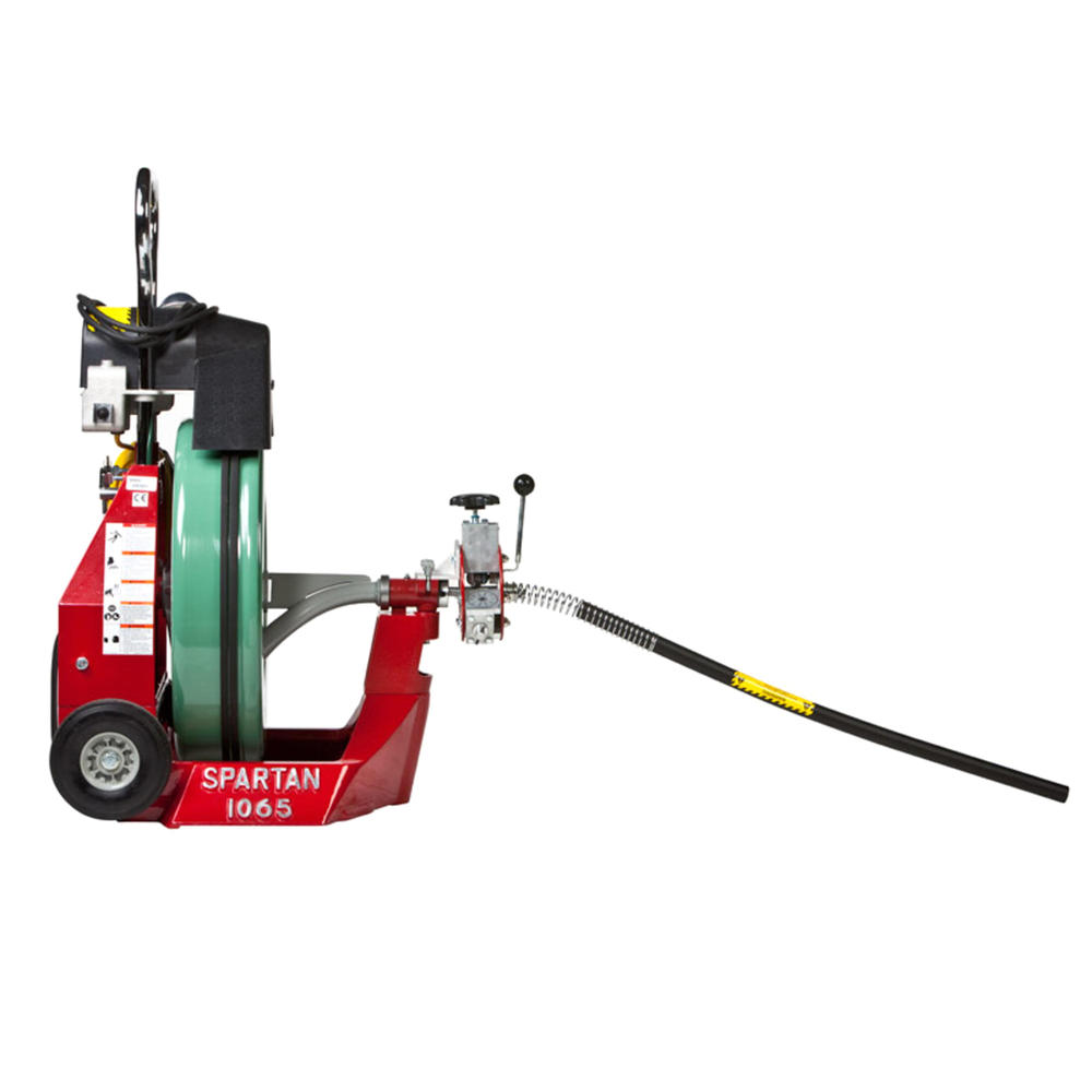 Spartan Tool 1065 Drum Drain Cleaning Machine for 3" to 10" Drain Lines