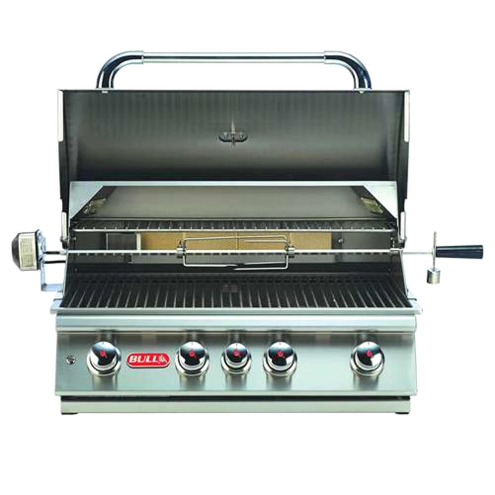 Bull Outdoor Products Angus 4-Burner Built-In Propane Gas Grill
