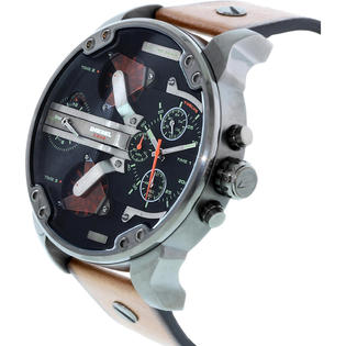 Diesel Men's Mr. Daddy 2.0 Leather Watch - Sears Marketplace