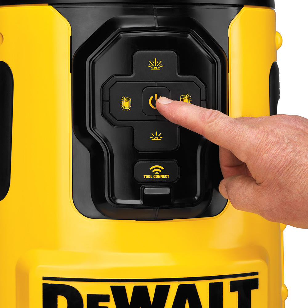 DeWalt 20 V MAX* Corded/Cordless Bluetooth LED Large Area Light with ...