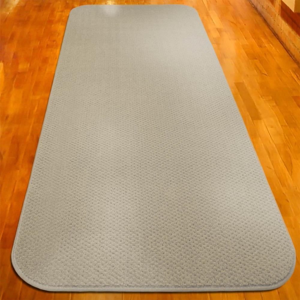 House, Home and More Skid-resistant Carpet Runner - Praline Brown - 10 ...