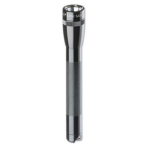Mag Instrument Mini MagLite 2-Cell AA LED Flashlight, Black