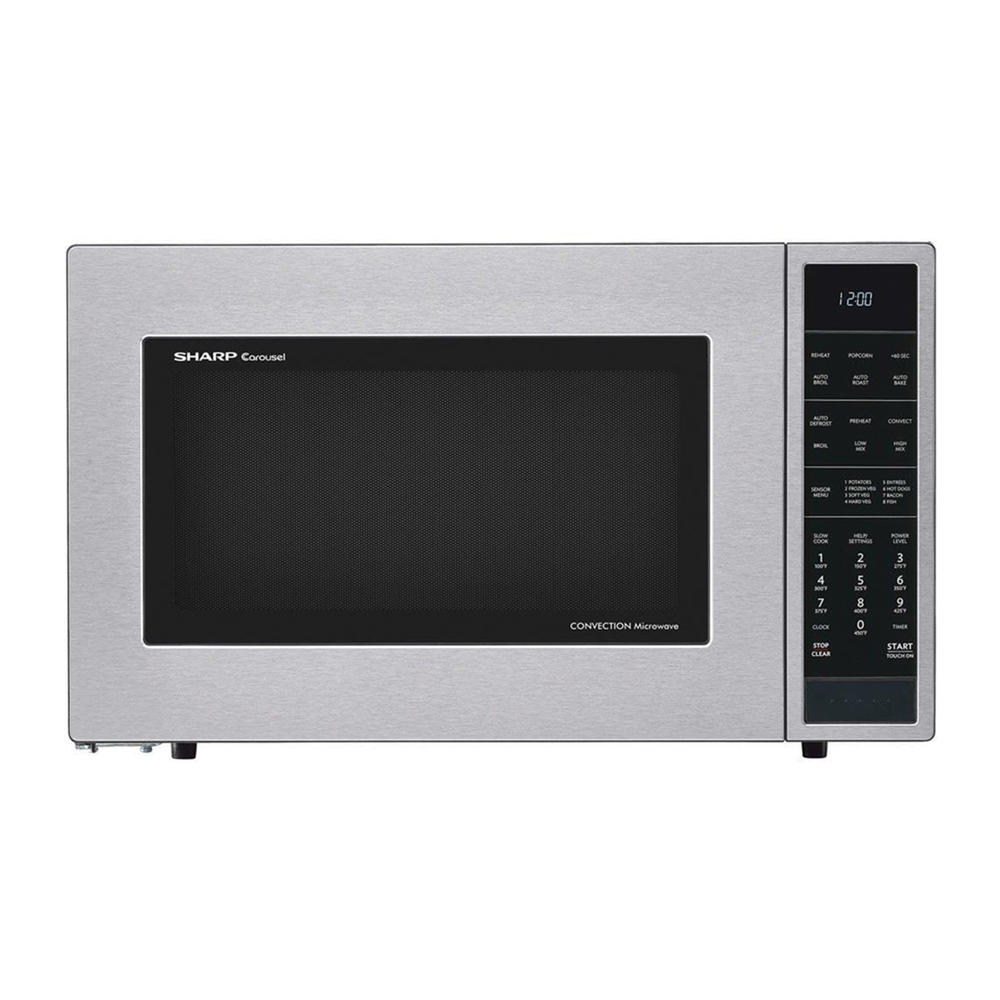 Sharp SMC1585BS 1.5cu.ft. Convection Microwave w/ LED Display ...