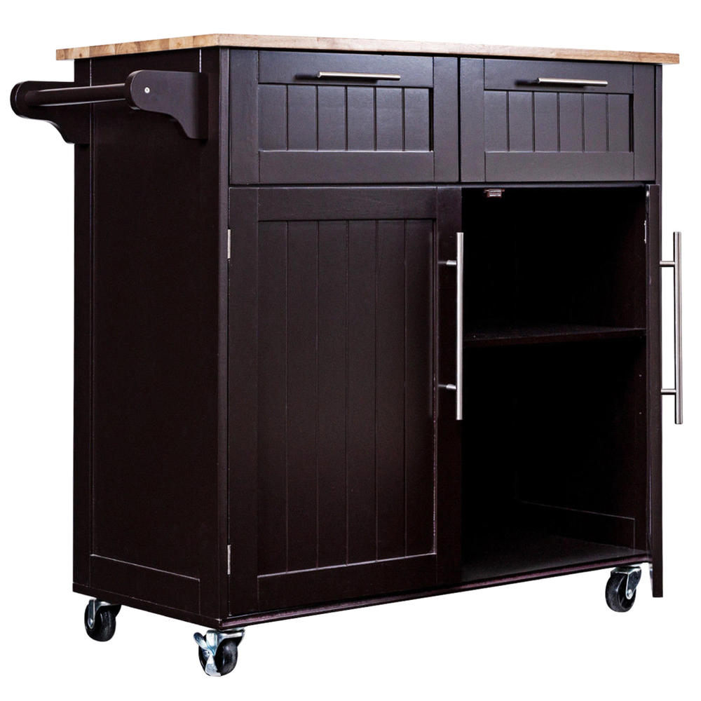 Goplus 18" 2-Drawer Rolling Kitchen Cabinet - Sears Marketplace