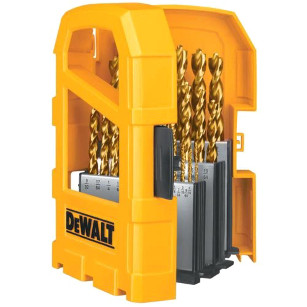 DeWalt DW1369 29Pc. Titanium Pilot-Point Drill Bit Set