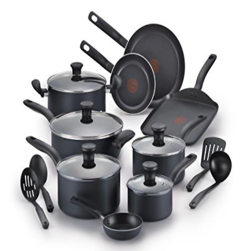 T-fal 18pc. Non-Stick Cookware Set