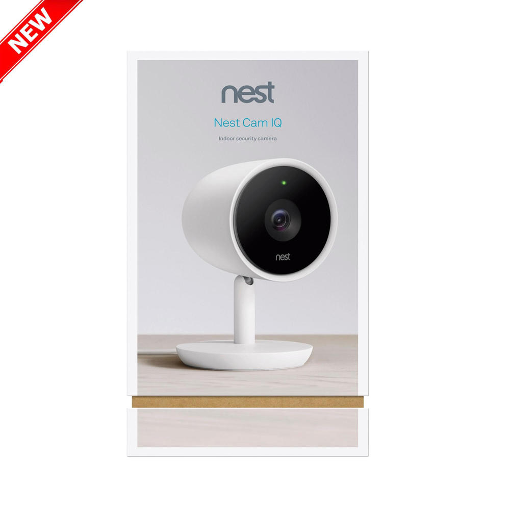 Nest Cam IQ 1080p Indoor Security Camera - White
