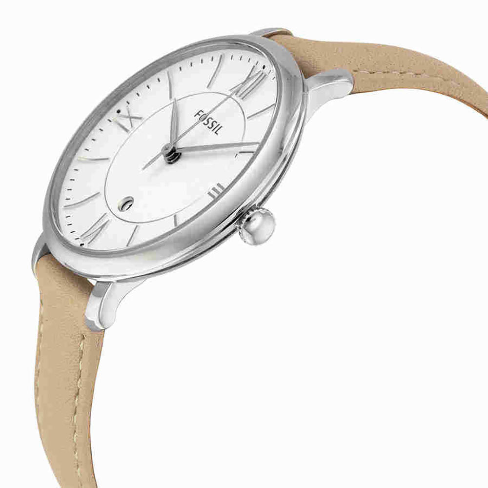 Fossil ES3793 Jacqueline Women’s Leather Watch - Beige