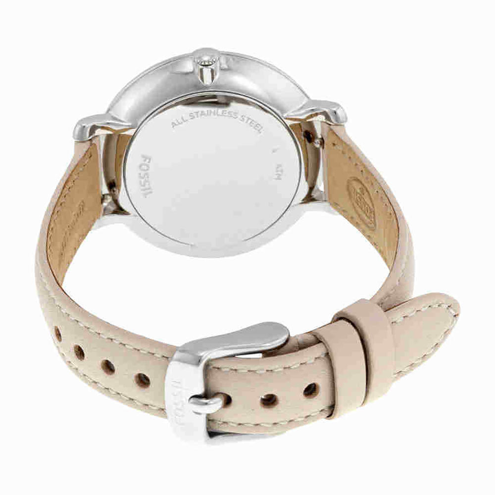 Fossil ES3793 Jacqueline Women’s Leather Watch - Beige