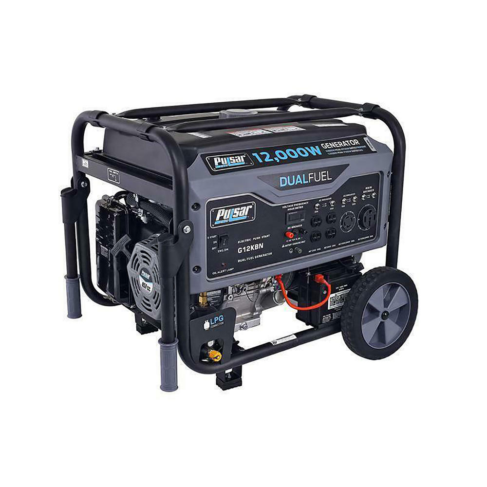 Pulsar G12KBN 12000W Portable Dual Fuel Propane/Gas Generator