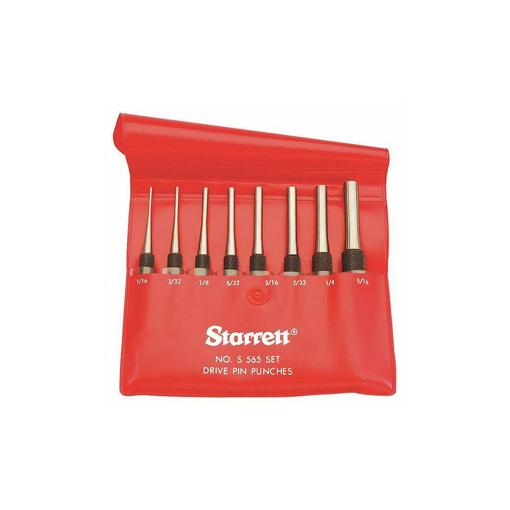 Starrett S565PC Drive Pin 8pc. Punches Set - Sears Marketplace