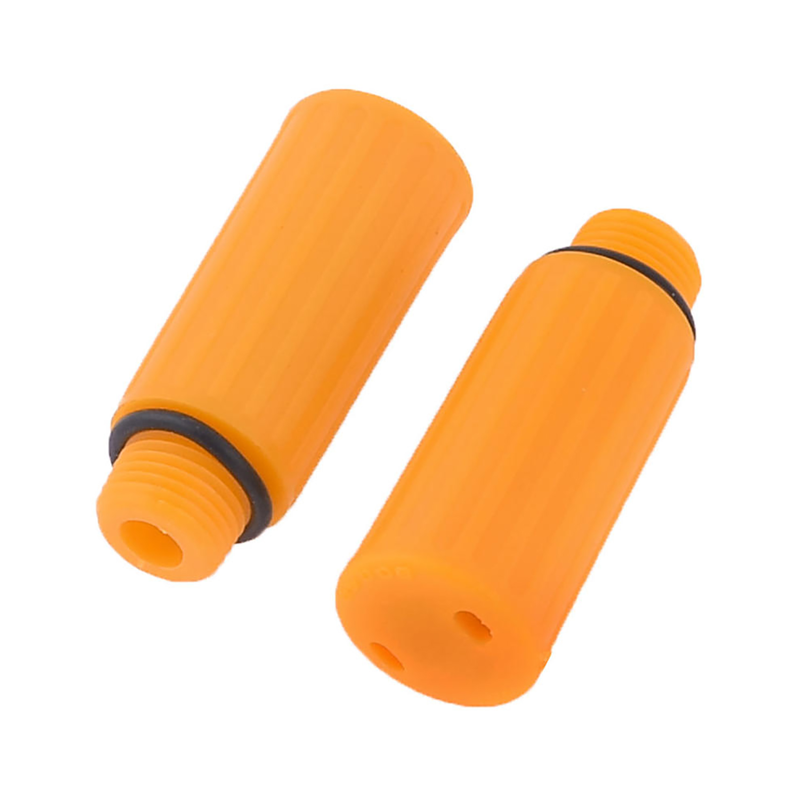 Unique Bargains 2pc. Air Compressor Oil Plugs-Orange