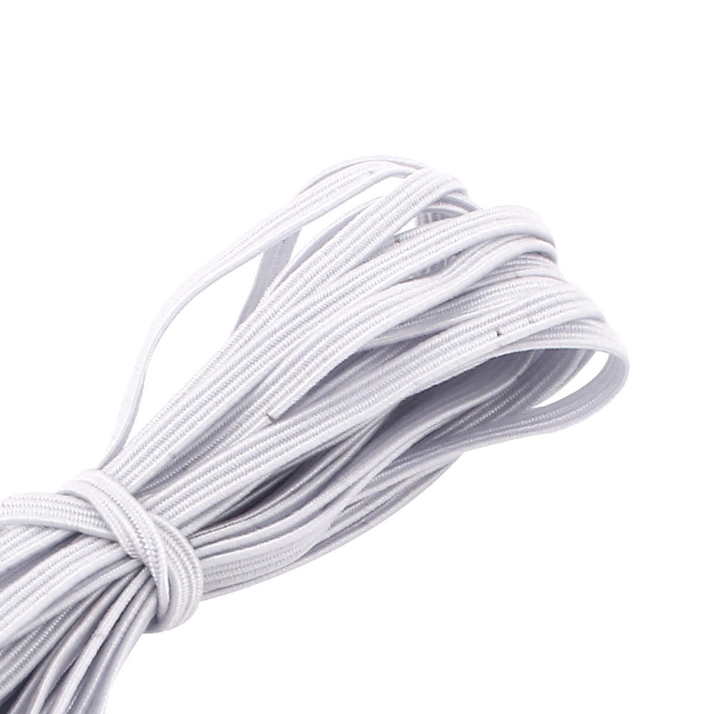 Unique Bargains 10' Elastic Sewing String – White