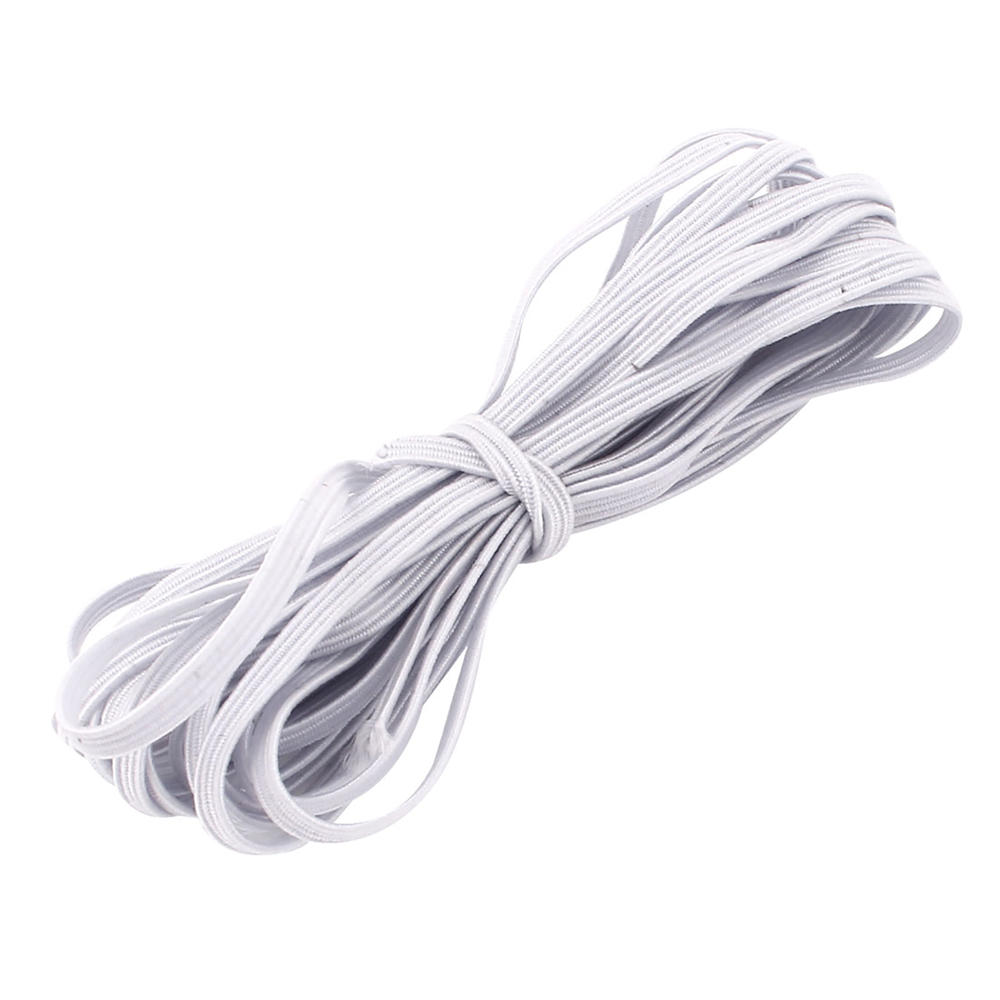 Unique Bargains 10' Elastic Sewing String – White