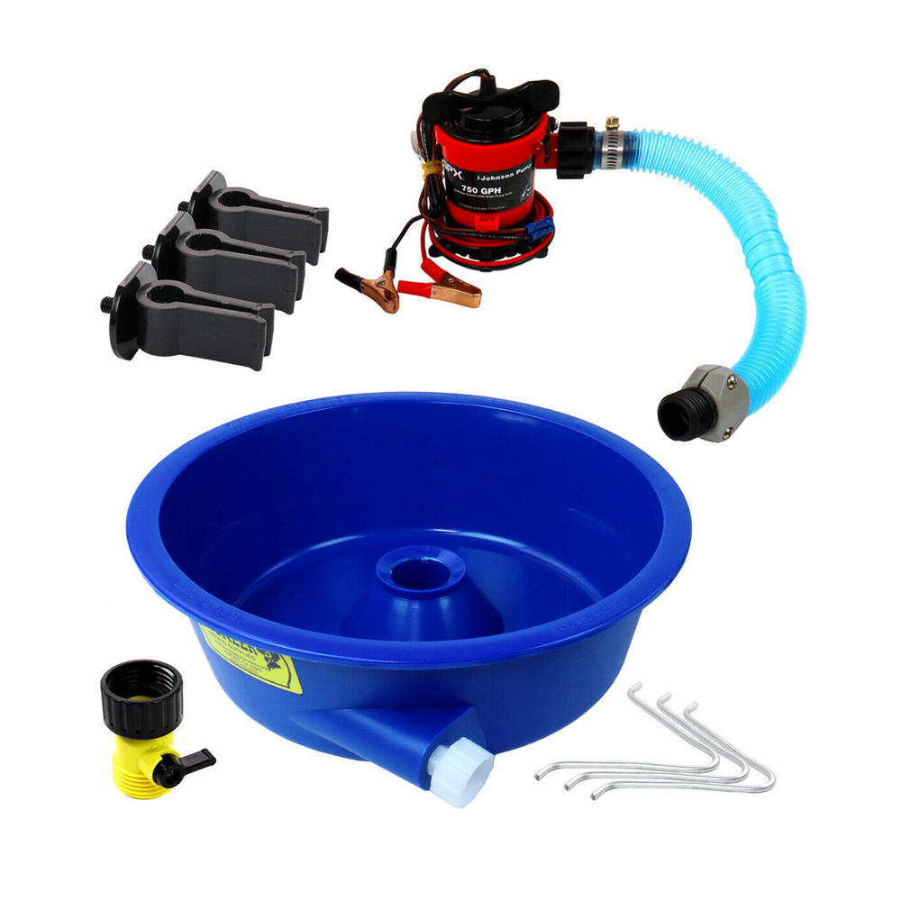 Blue Bowl Concentrator Kit for Panning Fine Gold