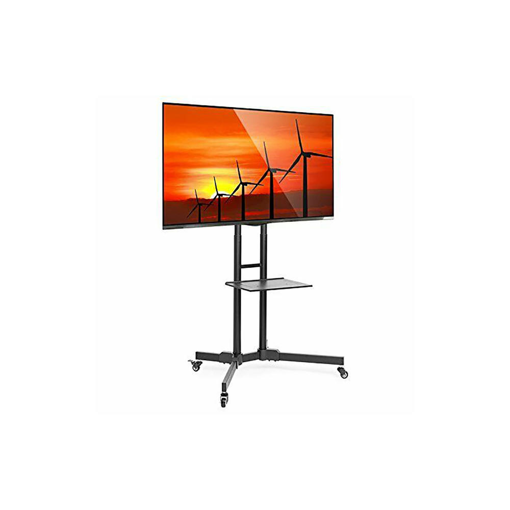 Mount Factory FBA_PRO-RC1300P Rolling Mobile TV Stand for 32"-65 ...