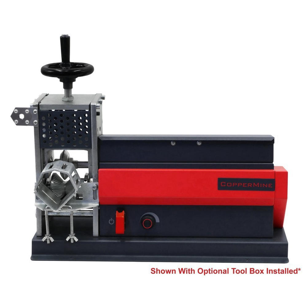 CopperMine Powered Tabletop Wire Stripping Machine