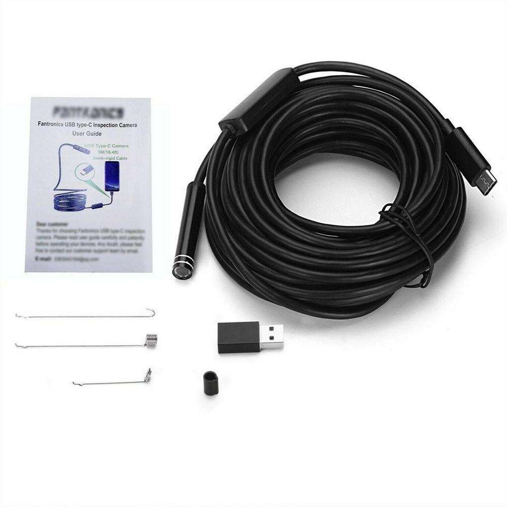 Fantronics 8595730525 USB Snake Inspection Camera