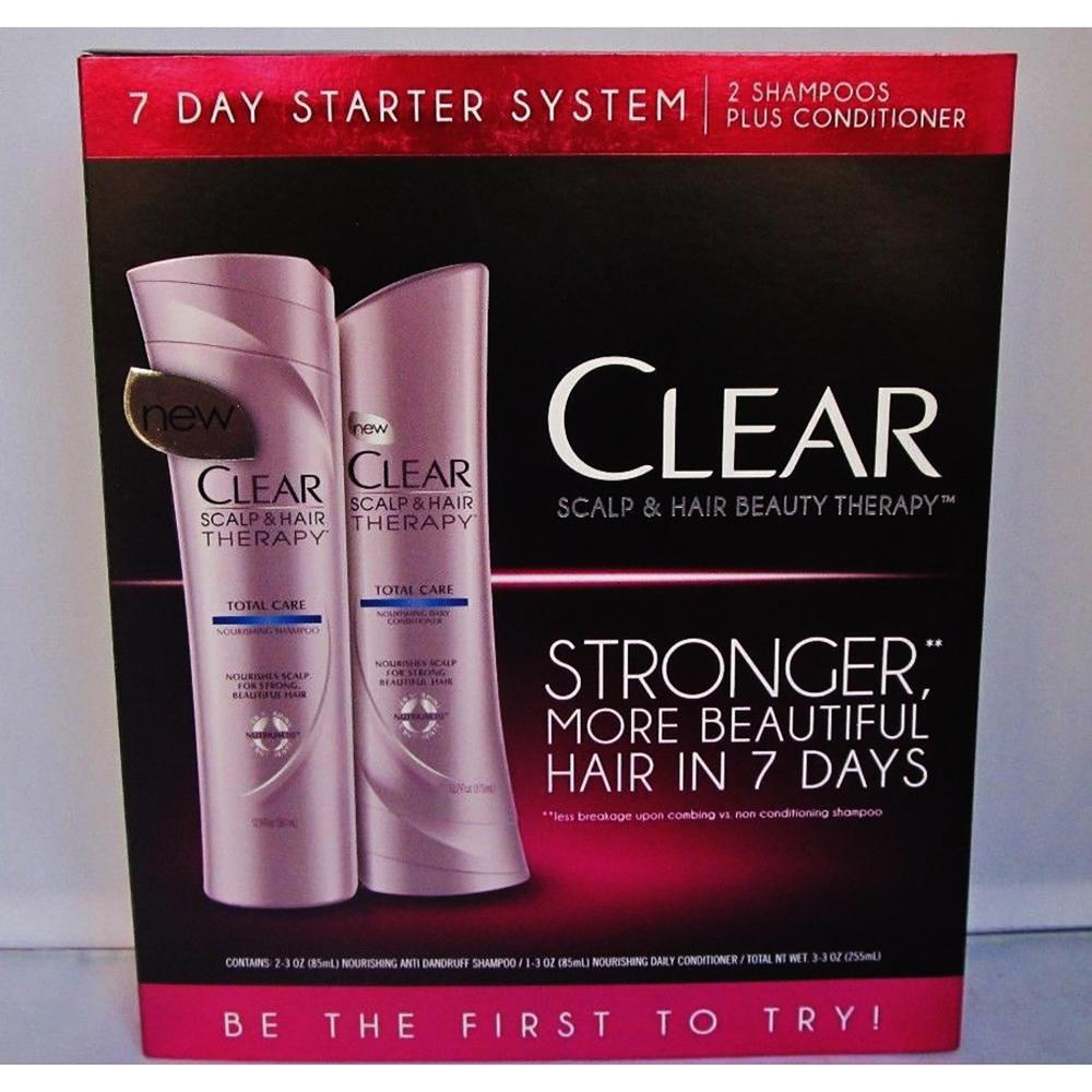 Clear Scalp & Hair Beauty Therapy 7-Day Starter System