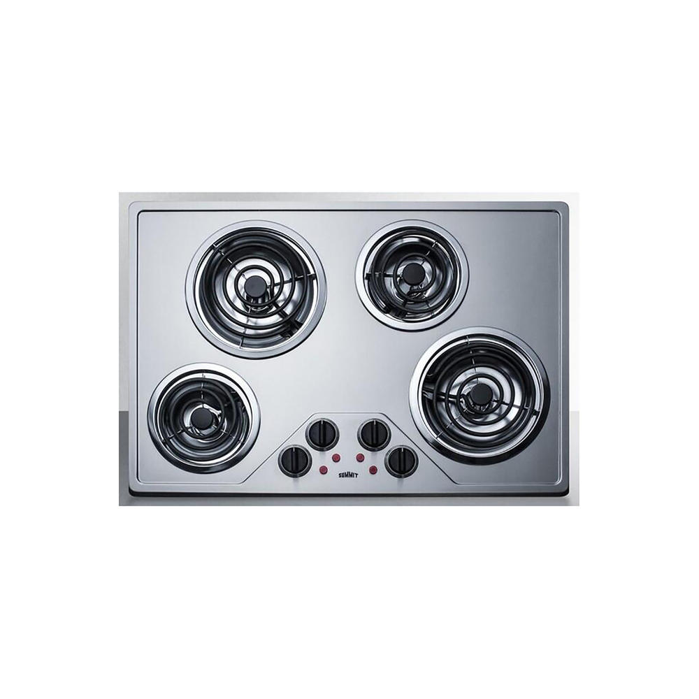 Summit 30" 230V 4-Burner Coil Cooktop - Sears Marketplace