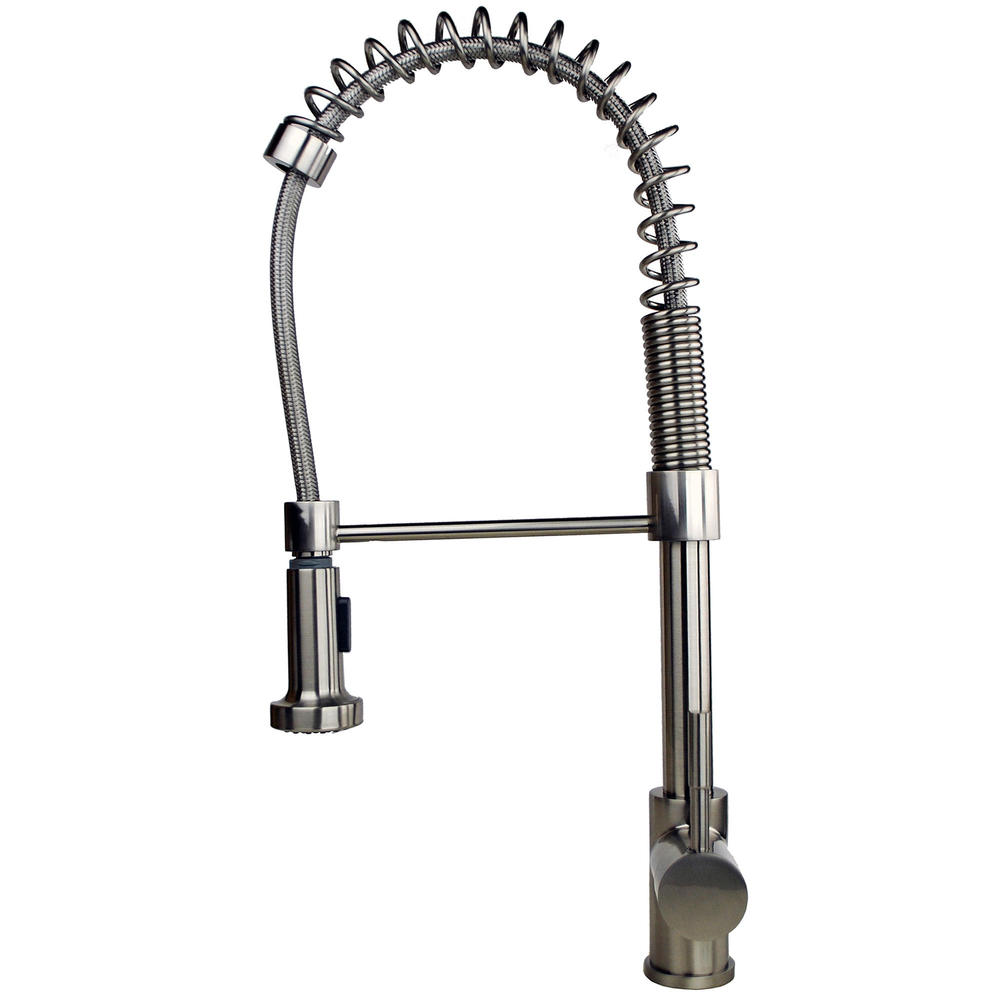 Builders Shoppe 21" Pull Down Kitchen Sink Faucet - Stainless Steel
