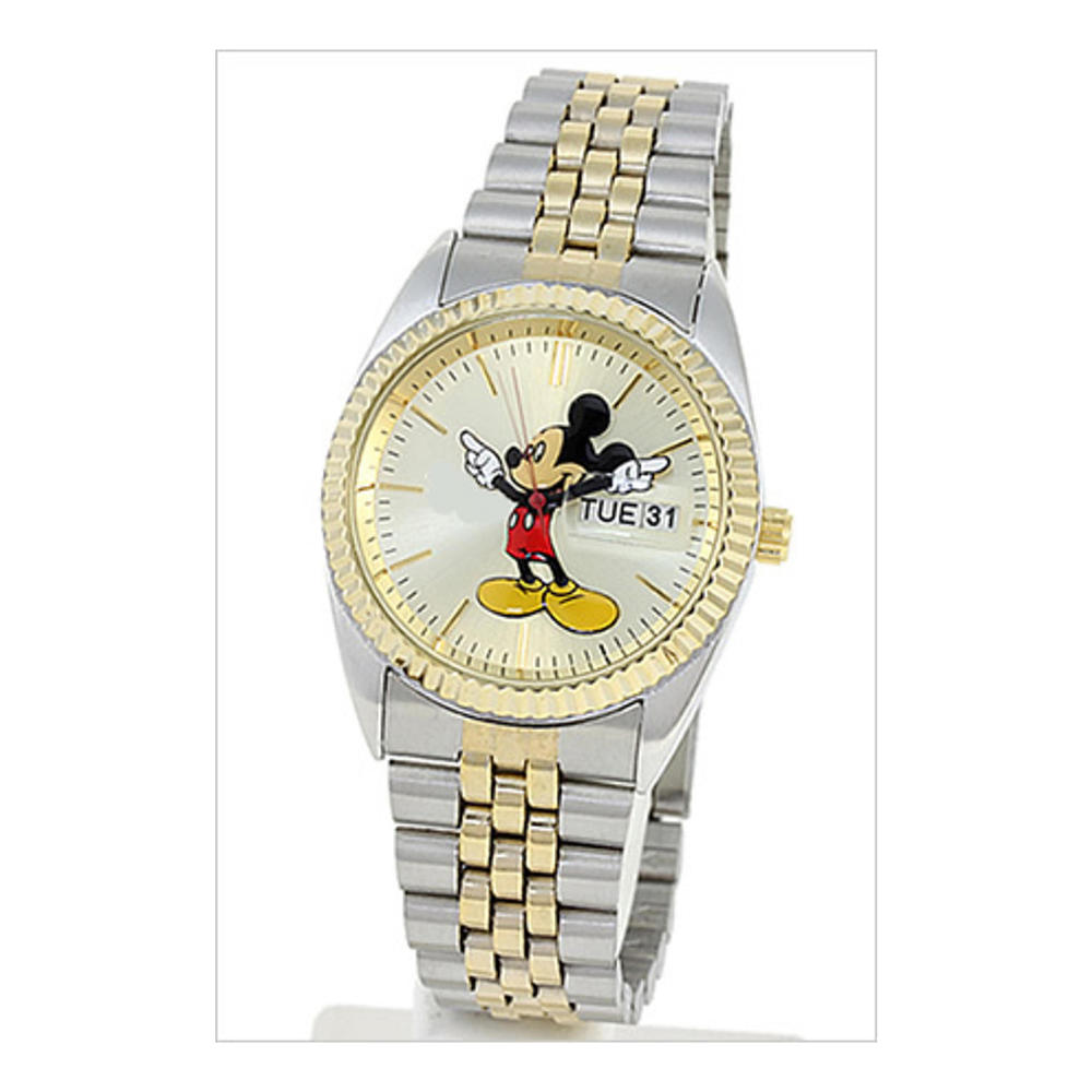 Disney Mickey Mouse Men's Dual Tone Watch