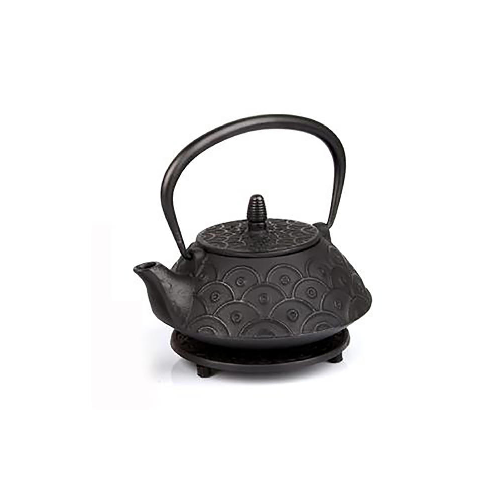Kendal 6pc. 28oz. Japanese Pot Tea Set - Black