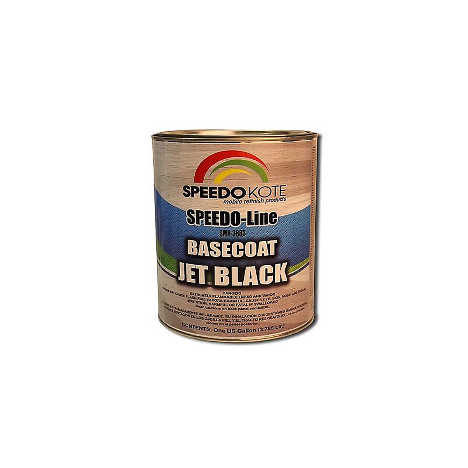 Speedokote 1gal. Speedo - Line Automotive Base Coat - Jet Black