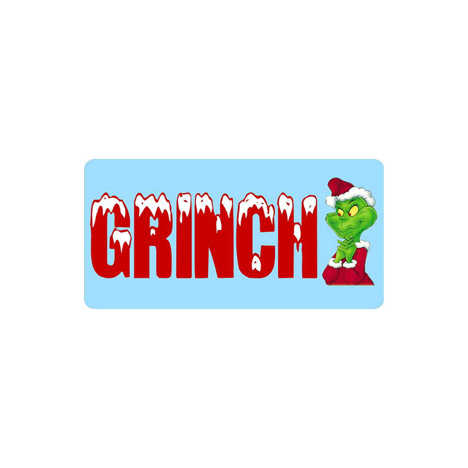 License Plates Online 6" x 12" Grinch License Plate