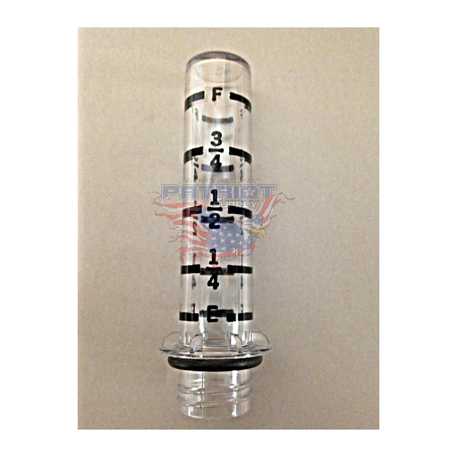 Scully Vial & Gasket for Oil Tank Gauges