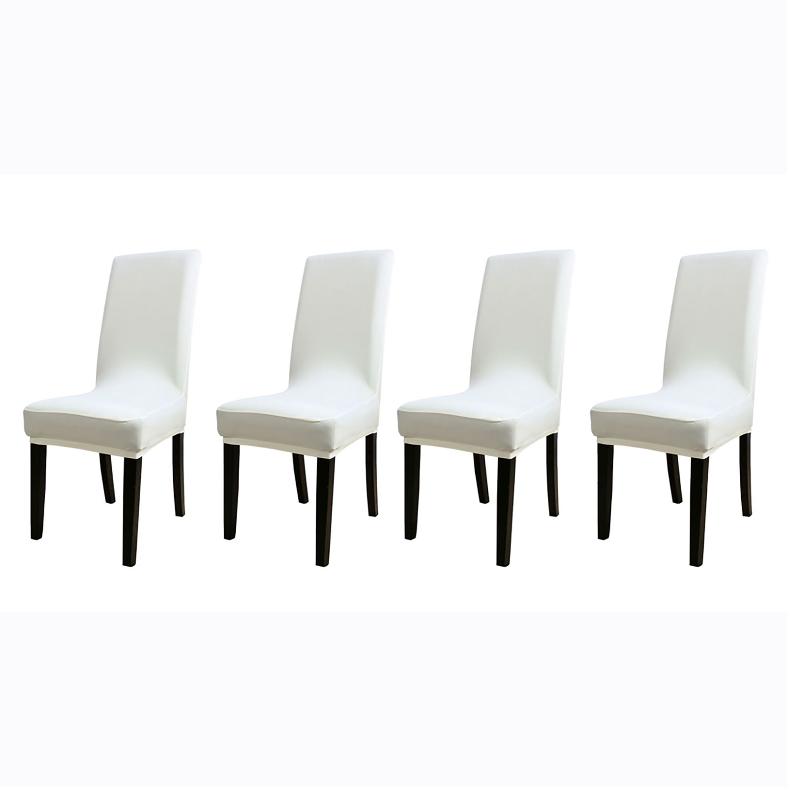 PiccoCasa 4pc. Spandex Chair Covers - Sears Marketplace