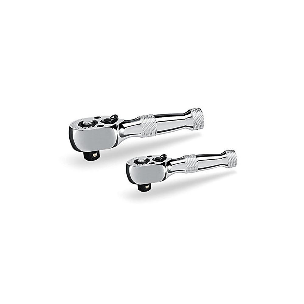 Powerbuilt 2pc. Stubby Ratchet Set