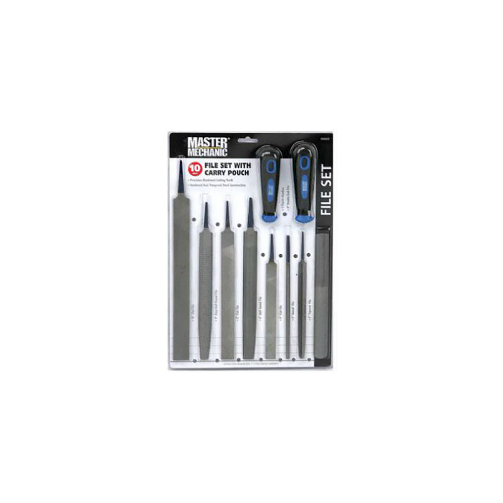 Master Mechanic 10pc. File Set with Pouch - Sears Marketplace