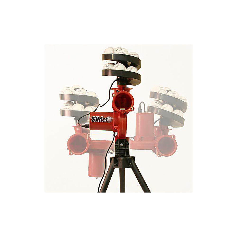 Trend Sports Slider Pitching Machine w/ Batting Cage