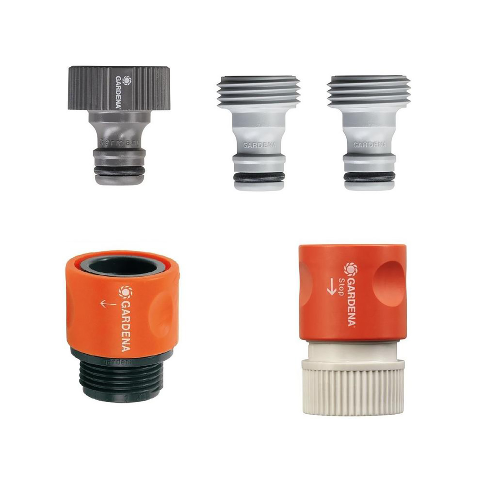 Gardena 5pc. Garden Hose Quick Connector Starter Set