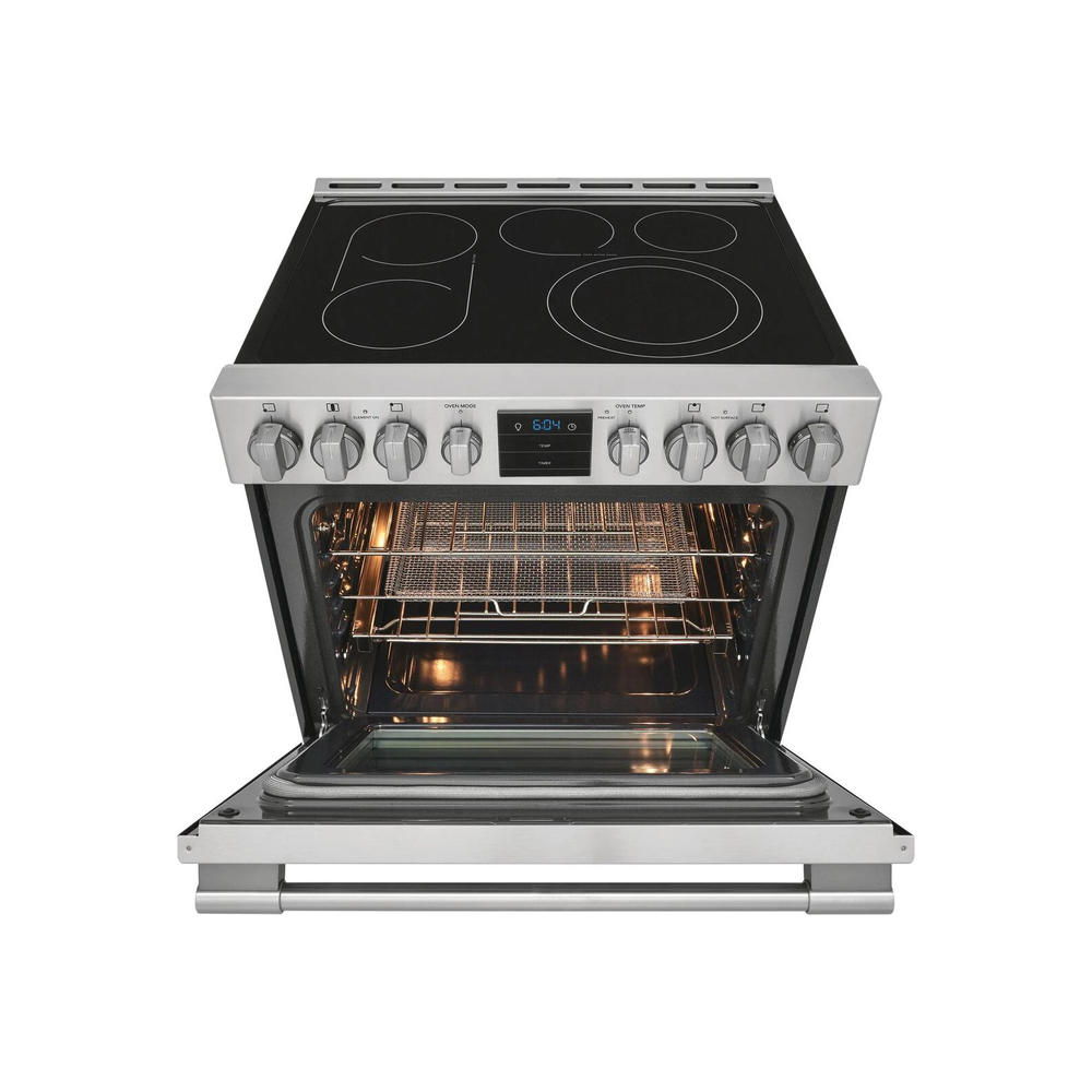 Frigidaire PCFE3078AF 30” Freestanding Electric Range w/ 5 Elements ...
