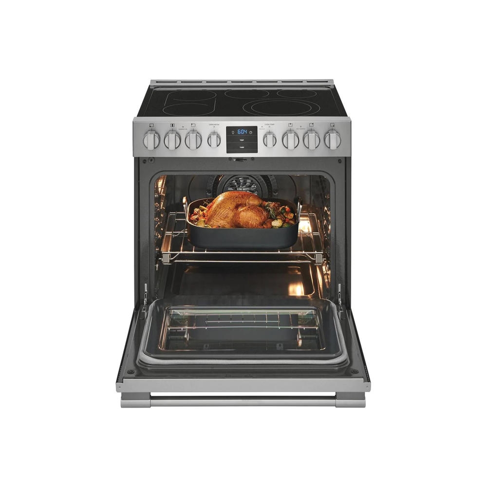 Frigidaire PCFE3078AF 30” Freestanding Electric Range w/ 5 Elements ...
