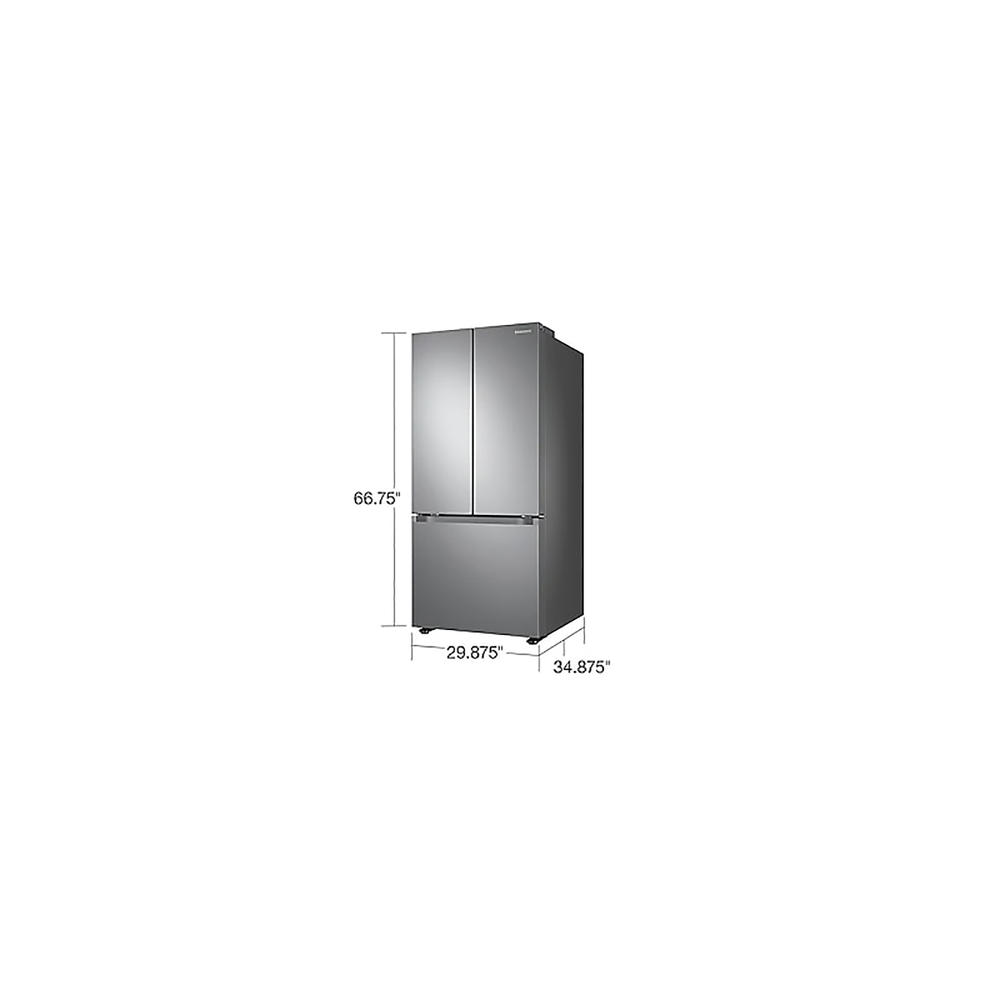 Samsung RF22A4121SR/AA RF22A4121SR 22cu.ft. Smart 3-Door French Door ...