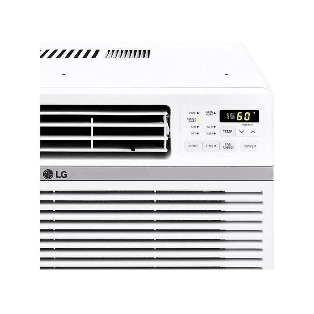 LG LW8017ERSM 8000BTU Window-Mounted Air Conditioner with Wi-Fi - White