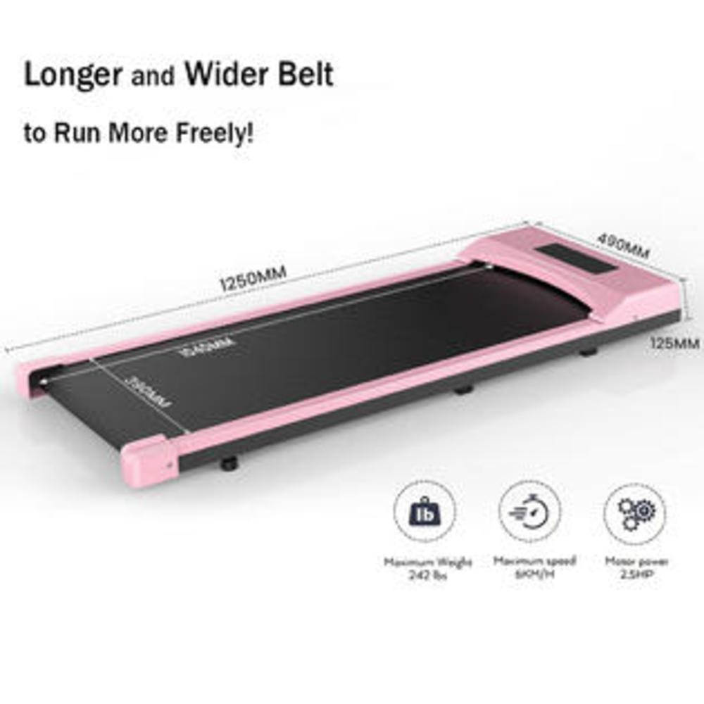 Generic Portable Electric Quiet Walking Pad Treadmill,2.5HP Under Desk ...