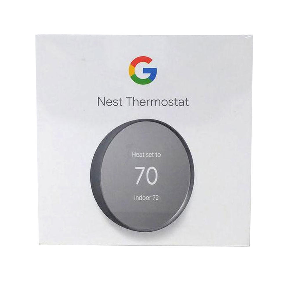 GOOGLE GA02081-US - Nest Smart Programmable Wifi Thermostat - Charcoal