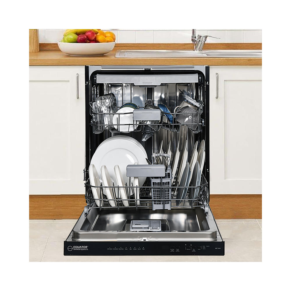 Equator BBT 2440 24" Built-In Dishwasher w/ Top Control 15 Place ...