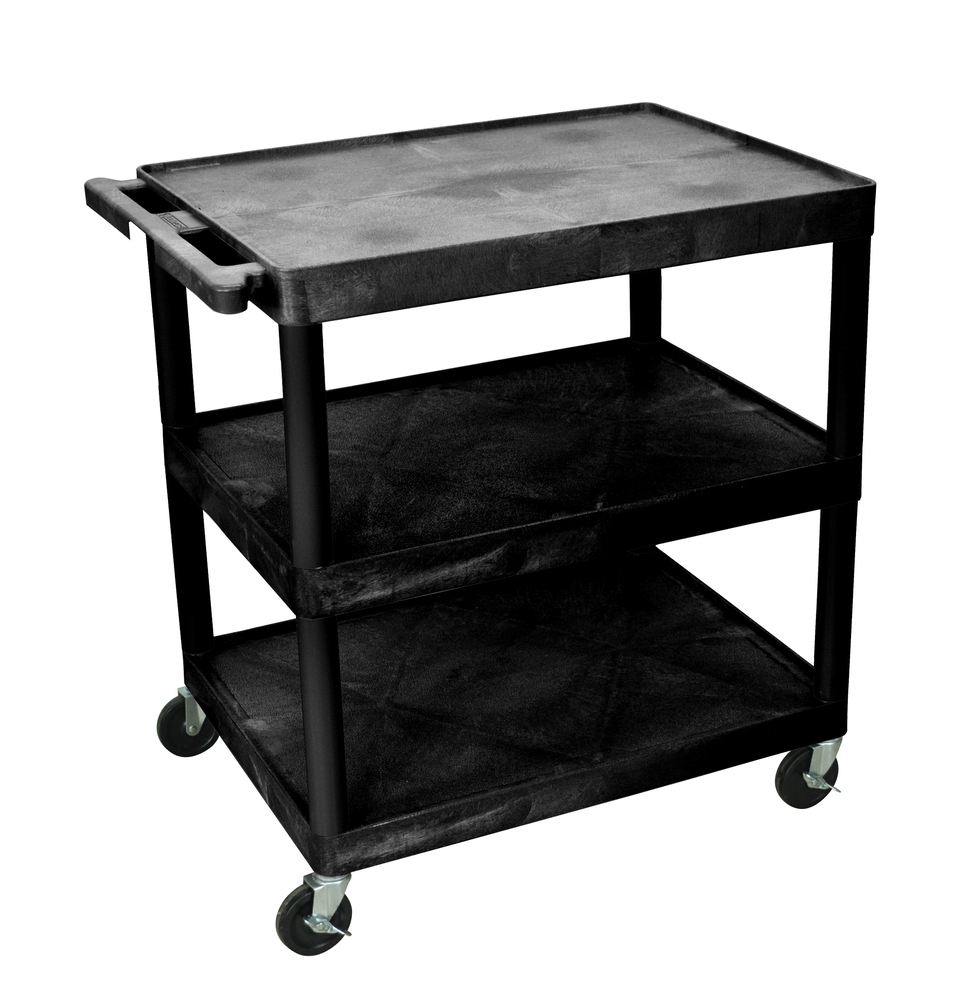 Luxor Utility Cart - Black HE33-B