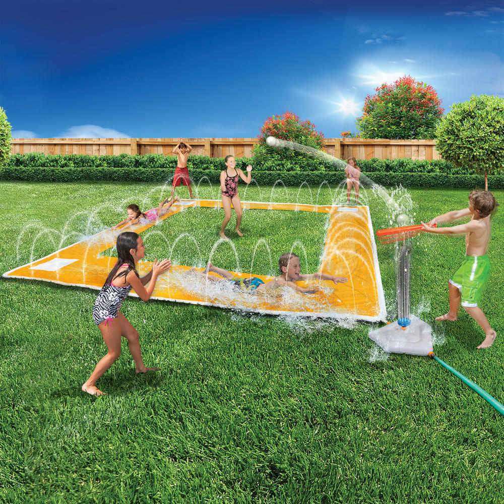Banzai Home Run Splash Baseball Slide Set