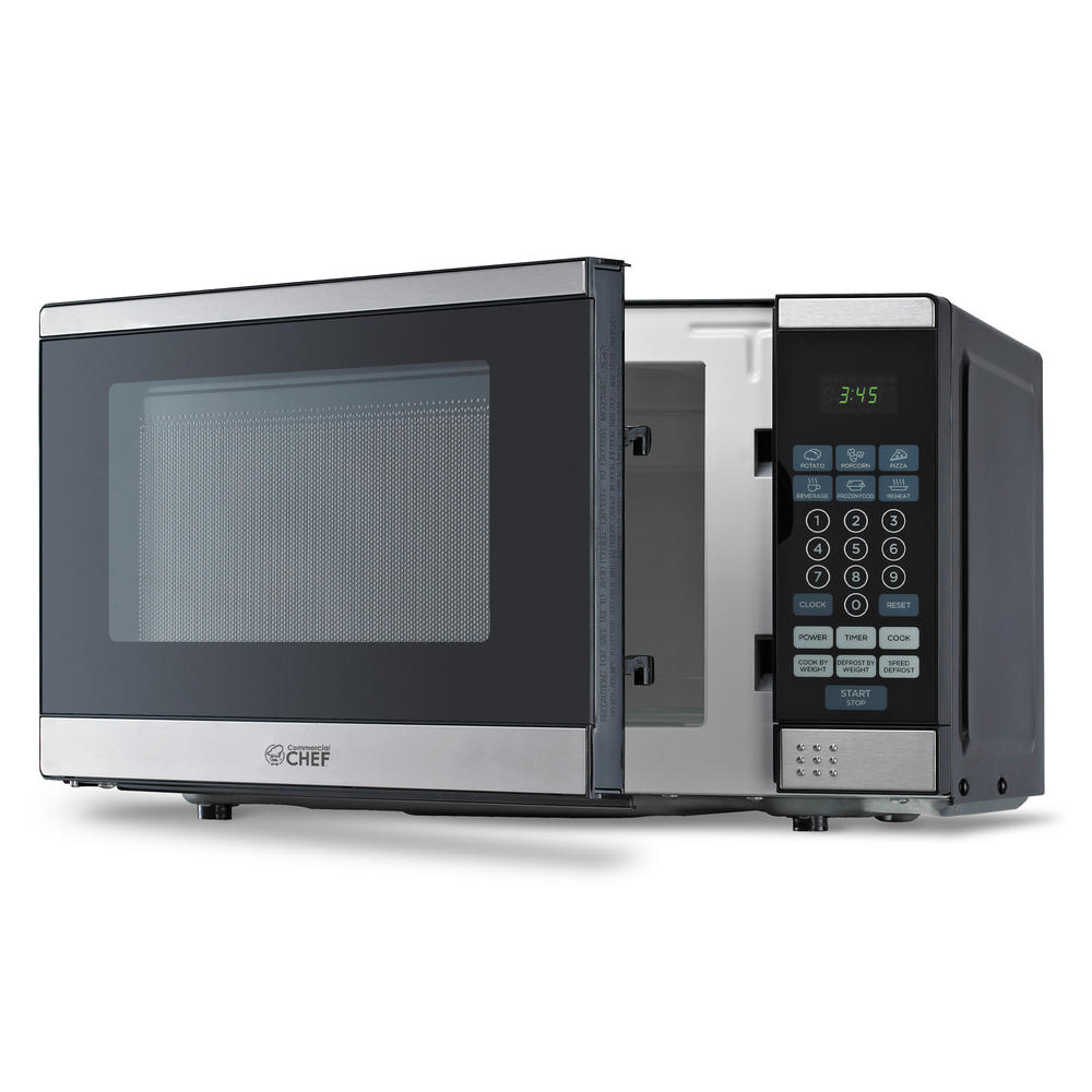 Commercial Chef CHM770SS 0.7. Cu. Ft. Chef Commercial Microwave ...