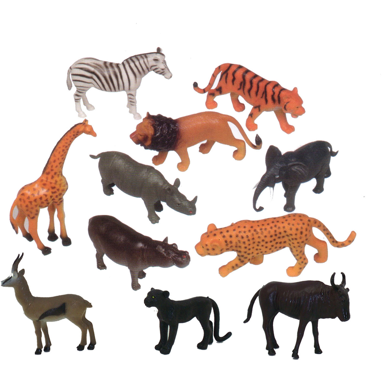 Get Ready Kids Wild Animals Playset