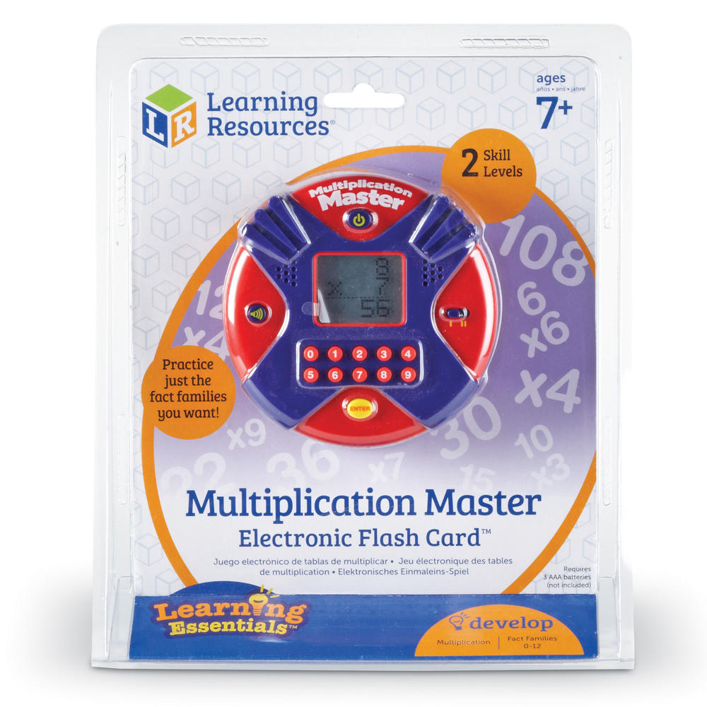 Learning Resources Multiplication Master Electronic Flash Card™