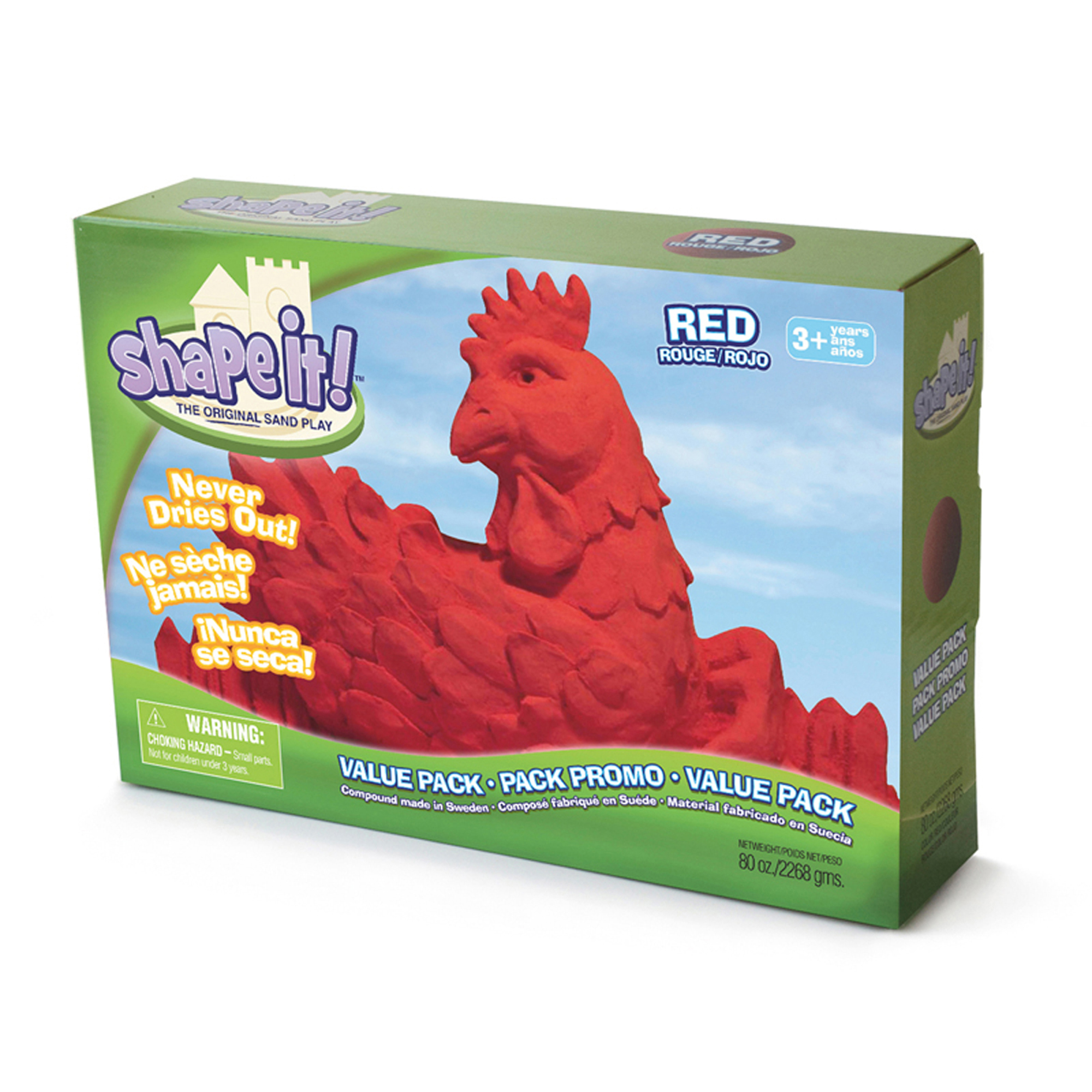 EAN 7320581303035 - Relevant Play™ Red Shape It! Sand, 5 lb ...