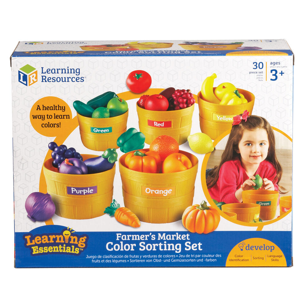 Learning Resources Farmers Market Color Sorting Set