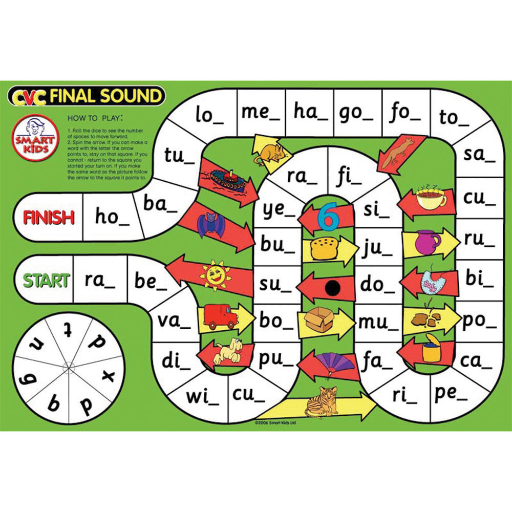 Didax Cvc Spelling Board Games